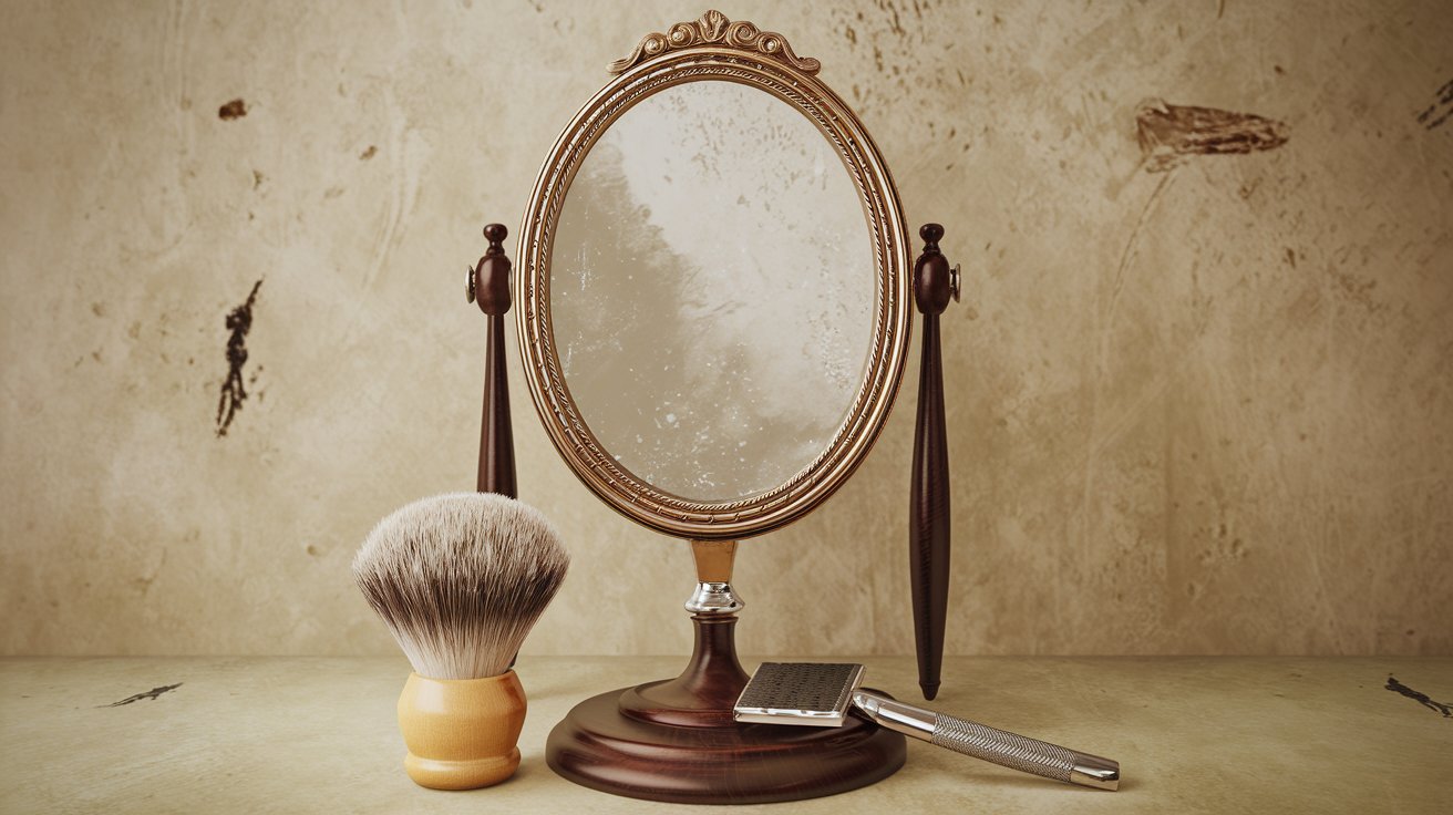 Vintage Shaving Mirror: Timeless Elegance for Grooming - The Grooming Guide